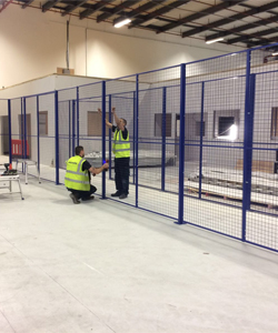 Wire Mesh Partitions | Wire Mesh Partitions | Steel Mesh Partitioning