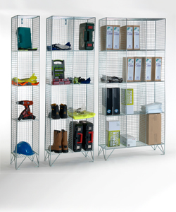 Wire Mesh Lockers | Heavy Duty | Multi Comp Lockers | Fire Service Locker