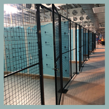 Wire Mesh Partitions | Wire Mesh Partitions | Steel Mesh Partitioning