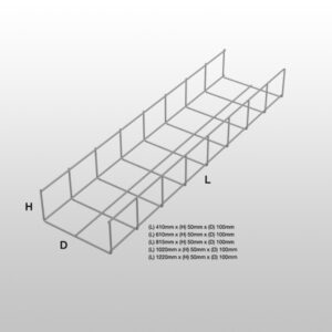Black Cable Trays | Under Desk Cable Tray Management | Fast Delivery